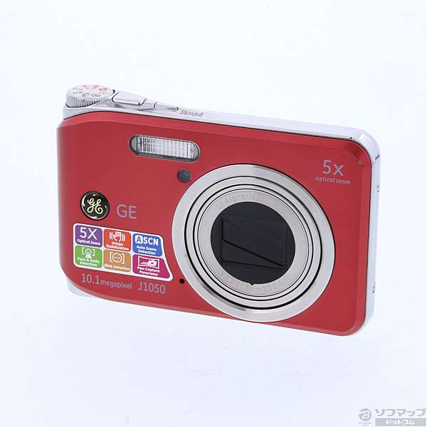 【中古】J1050 (1010万画素／5倍ズーム／レッド) [2133011196368] - リコレ！|ソフマップの中古通販サイト