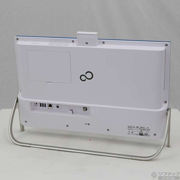 【中古】〔展示品〕 ESPRIMO FH56／B3 FMVF56B3AB ホワイト×アクアブルー 〔Windows 10〕 〔Office付 ...