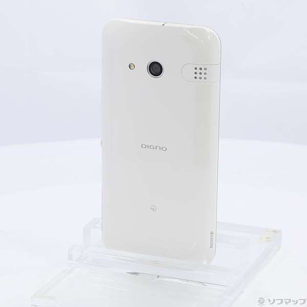 【中古】セール対象品 DIGNO W 16GB ホワイト KYV40 UQ mobile [2133013940440] - リコレ！|ソフマップの中古通販サイト