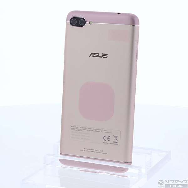 【中古】〔展示品〕 ZenFone 4 Max Pro 32GB ローズピンク ASUS X00ID SIMフリー ...