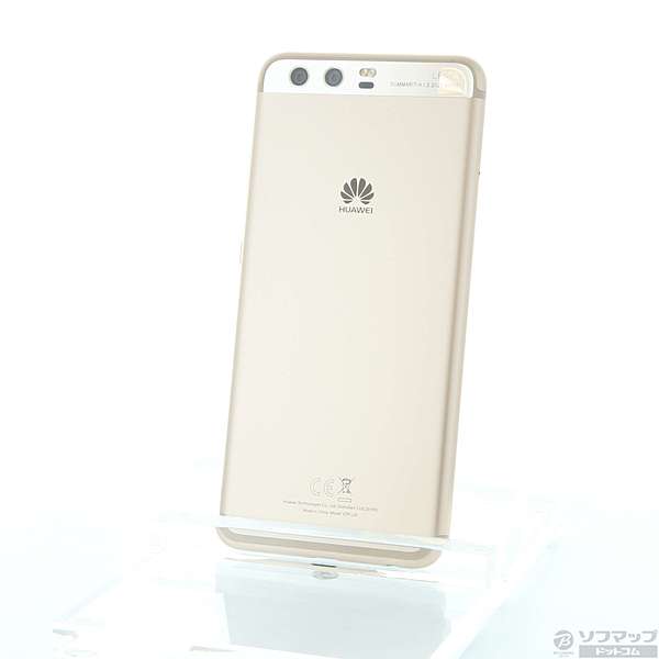 【中古】セール対象品 HUAWEI P10 64GB プレステージゴールド VTR-L29 SIMフリー [2133014701910 ...