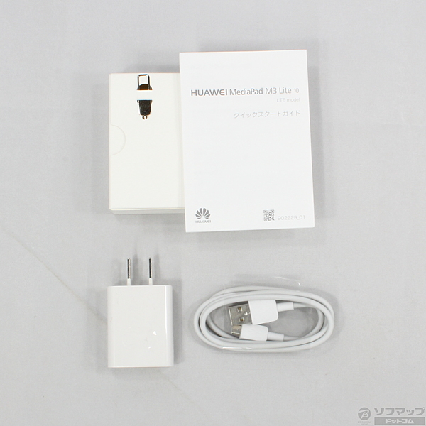 【中古】MediaPad M3 Lite 10 32GB スペースグレイ BAH-L09 SIMフリー [2133017187070] - リ ...