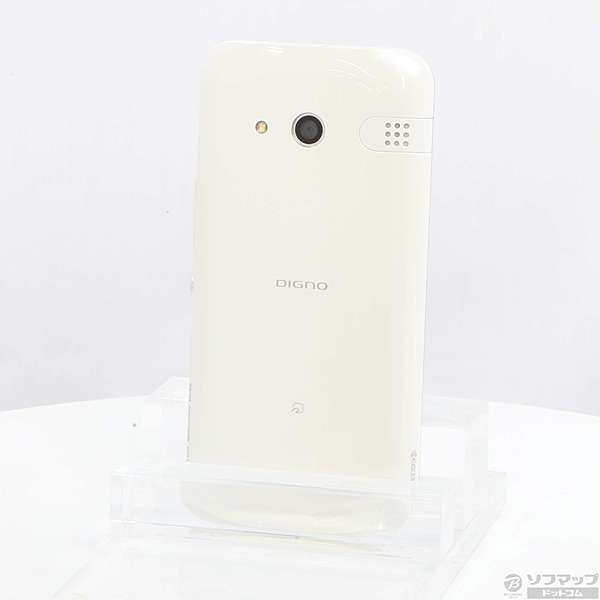 【中古】DIGNO W 16GB ホワイト KYV40 UQ mobile [2133017331220] - リコレ！|ビックカメラグループ ソフマップの中古通販サイト