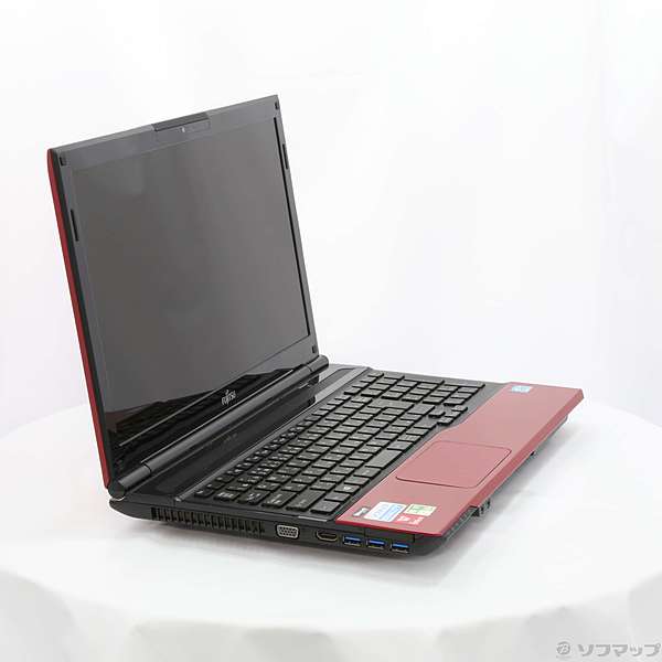 【中古】LIFEBOOK AH45／K FMVA45KR2 ルビーレッド 〔Windows 8〕 〔Office付 ...