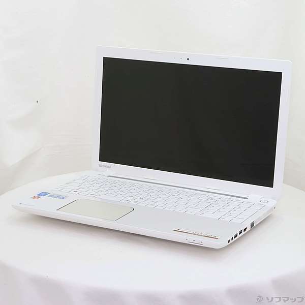 【中古】dynabook T554／56KW PT55456KBXW リュクスホワイト 〔Windows 8〕 〔Office付 ...