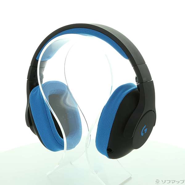 【中古】Logicool G233 Prodigy Wired Gaming Headset ブラックブルー 08/22(土)値下げ ...