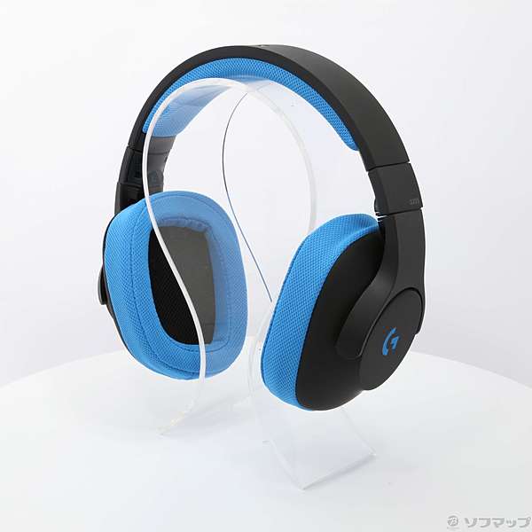 【中古】Logicool G233 Prodigy Wired Gaming Headset ブラックブルー [2133025711519 ...