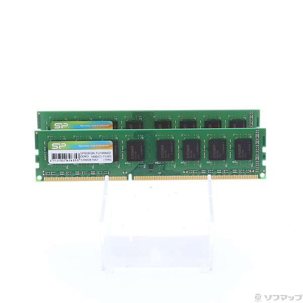 【中古】SP016GBLTU160N22 [16GB(8GB×2枚組)] [2133026435957] - リコレ！|ビックカメラグループ ...