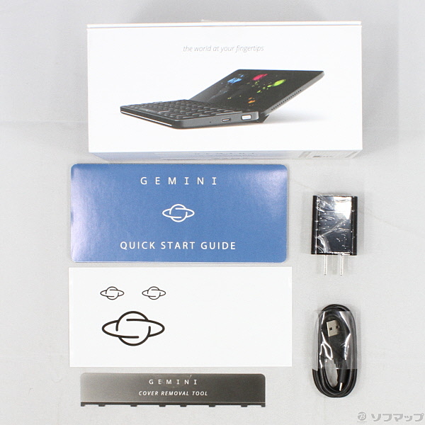 【中古】Gemini PDA 64GB ブラック 10-001-JPN-J SIMフリー [2133027530057] - リコレ！|ビックカメラグループ ソフマップの中古通販サイト