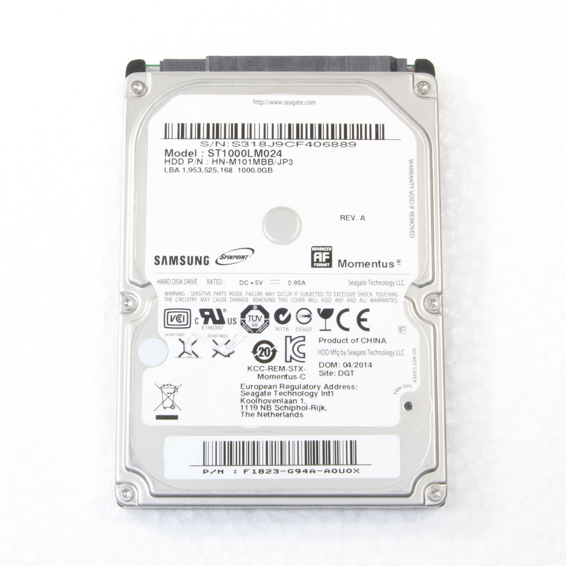 【中古】ST1000LM024 [2133028647327] - リコレ！|ビックカメラグループ ソフマップの中古通販サイト