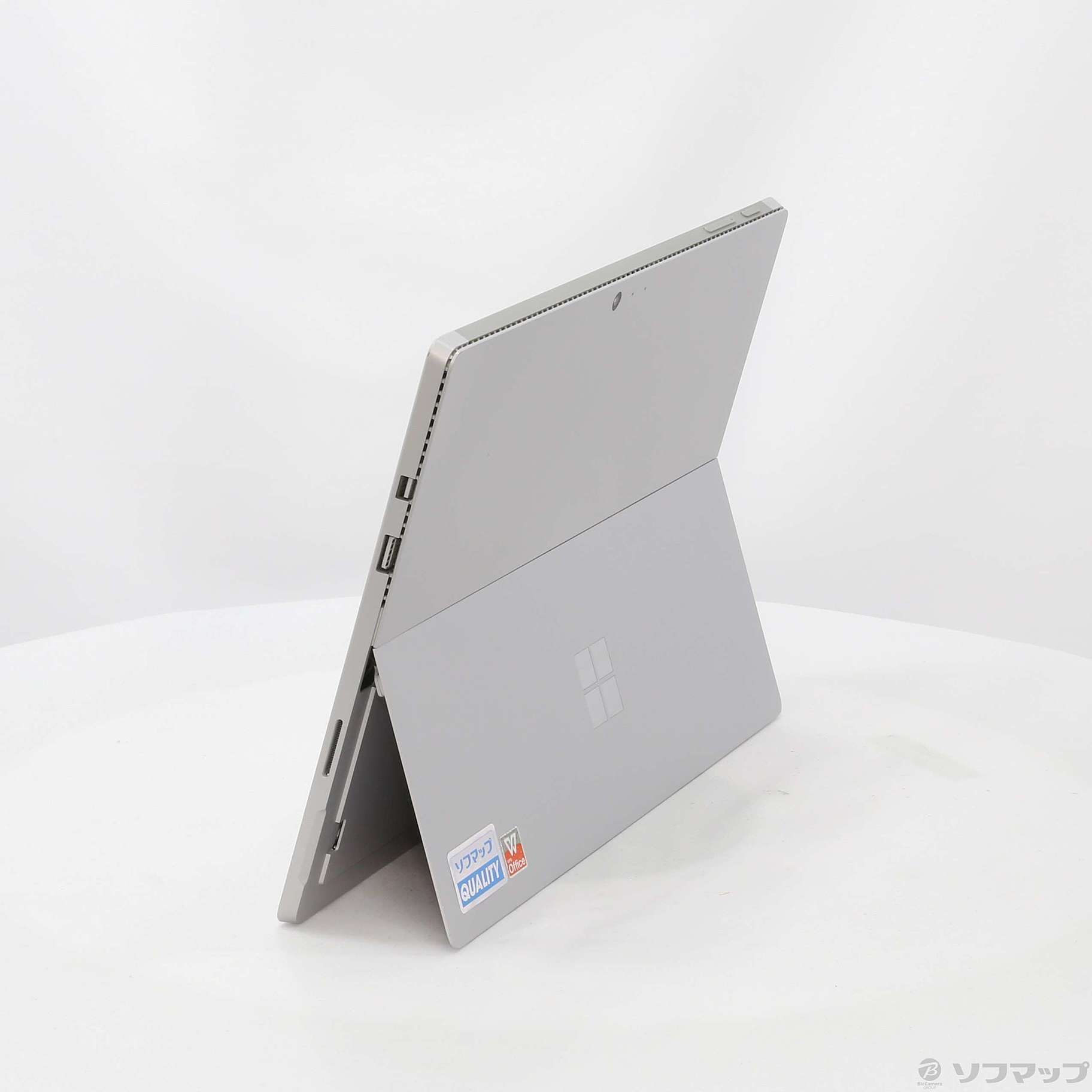 【中古】Surface Pro4 〔Core m3／4GB／SSD128GB〕 DQR-00009 シルバー 〔Windows 10 ...