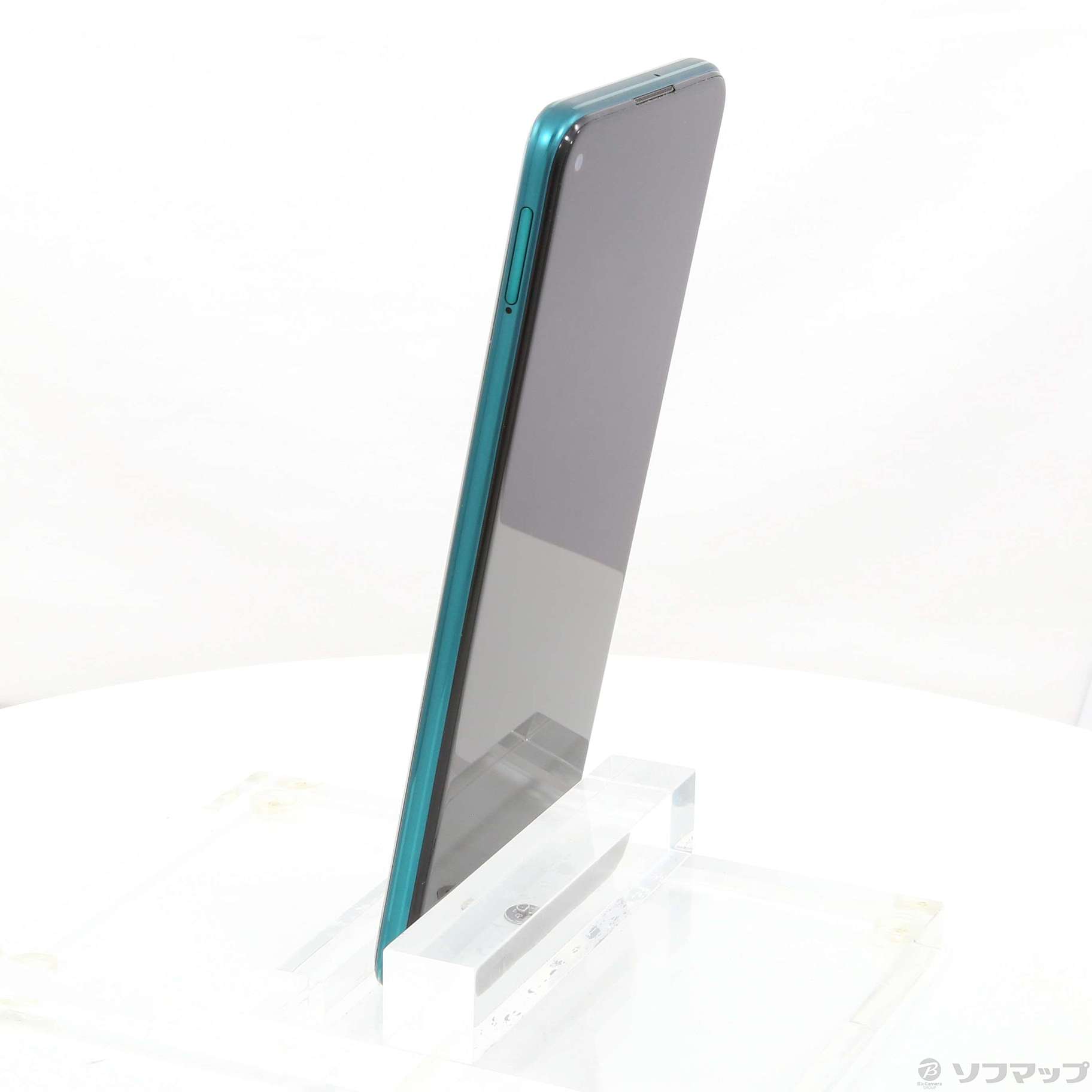 【中古】〔展示品〕 HUAWEI P40 lite 5G 128GB クラッシュグリーン CDY-NX9A SIMフリー ...