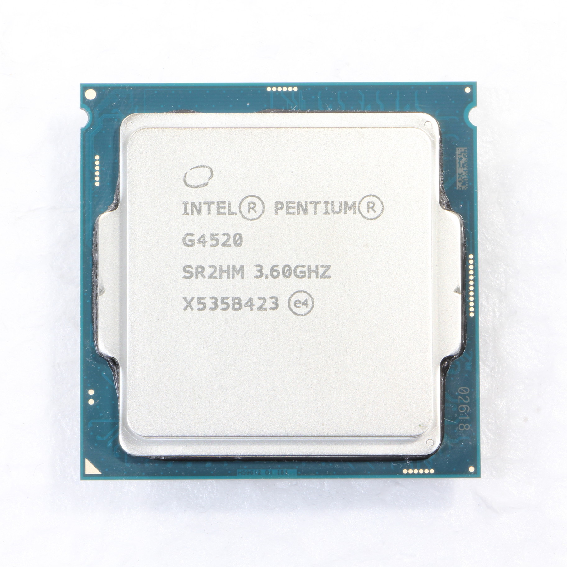 【中古】Pentium G4520 〔3.6GHz／LGA 1151〕 [2133030026905] - リコレ！|ソフマップの中古通販サイト