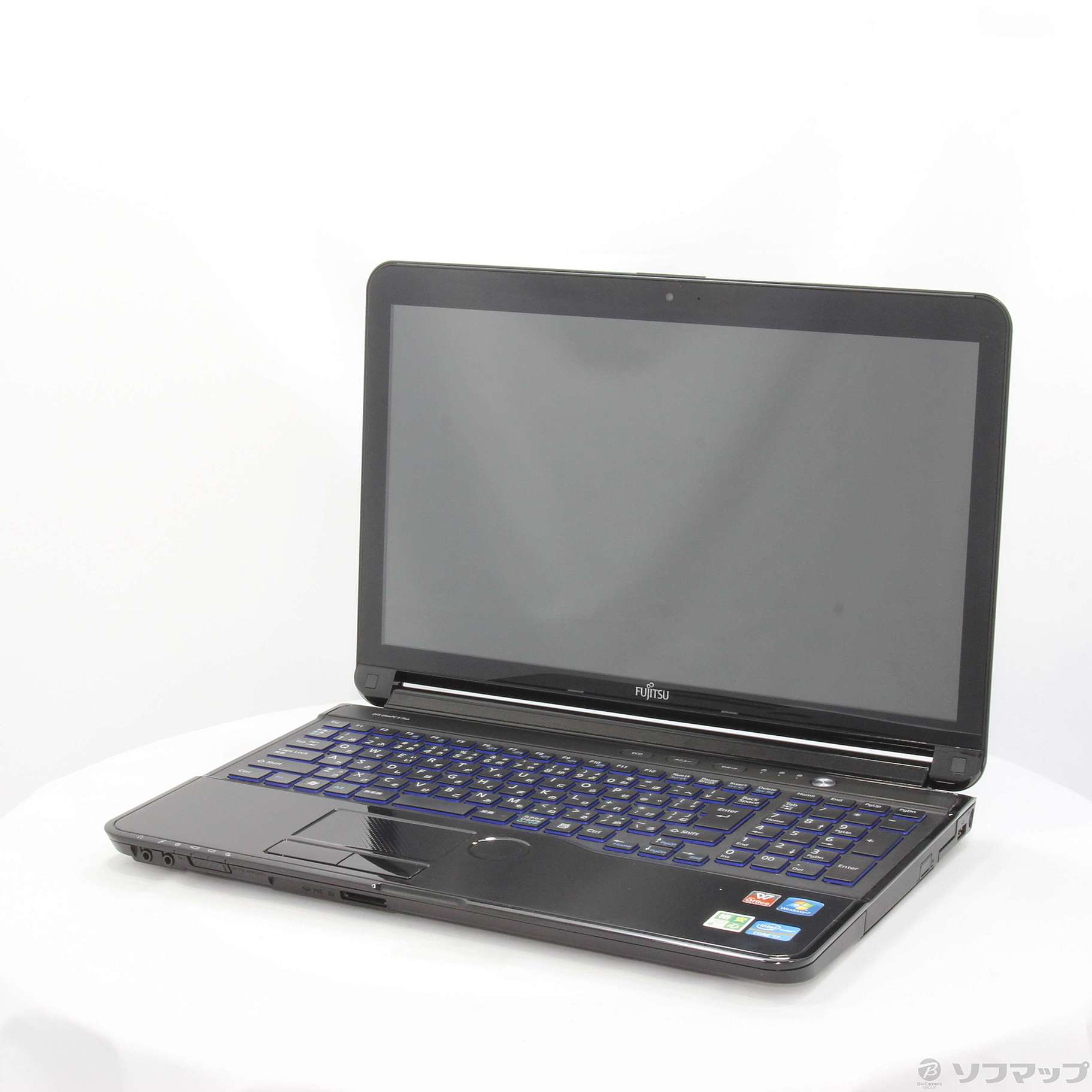 【中古】格安安心パソコン LIFEBOOK AH77／G FMVA77GB シャイニーブラック [2133030424879] - リコレ ...