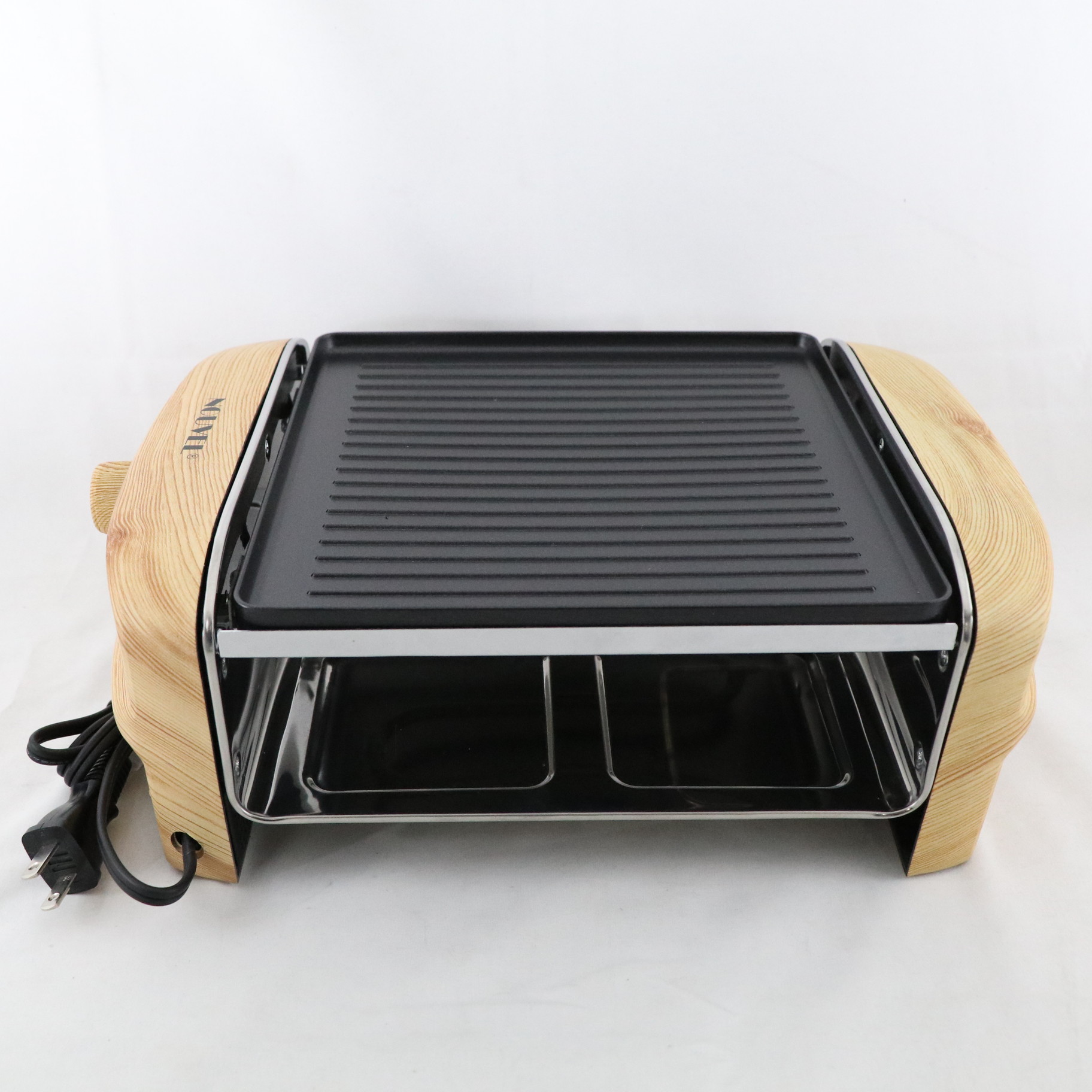 【中古】ラクレットグリル RACLETTE GRILL Wood Elegance NOUVEL〔箱破損品〕 [2133031023323 ...