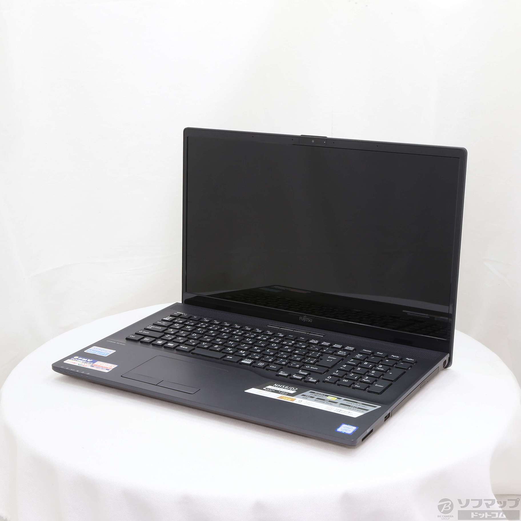 【中古】LIFEBOOK NH56／D2 FMVN56D2B ブライトブラック 〔Windows 10〕 [2133031607486 ...