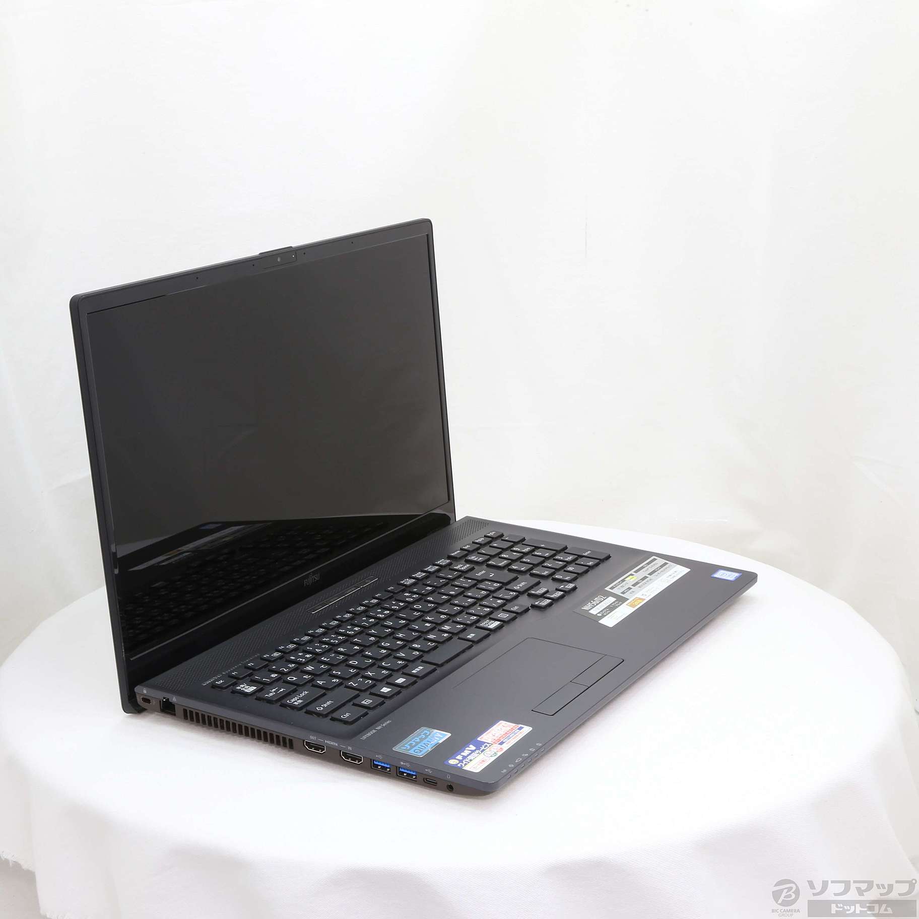 【中古】LIFEBOOK NH56／D2 FMVN56D2B ブライトブラック 〔Windows 10〕 [2133031607486 ...