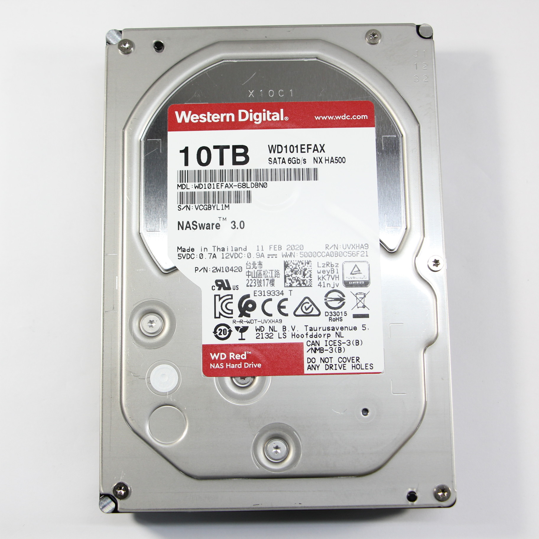 【中古】WD Red Plus WD101EFAX [2133031700620] - リコレ！|ビックカメラグループ ソフマップの中古通販サイト