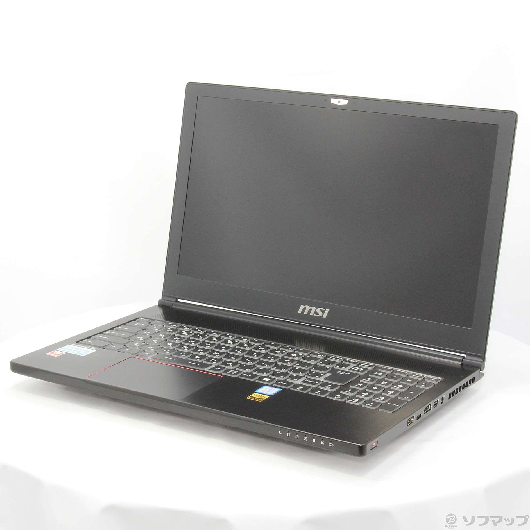 【中古】GS63 GS63-7RE-036JP ブラック 〔Windows 10〕 [2133031800405] - リコレ！|ソフマップの ...