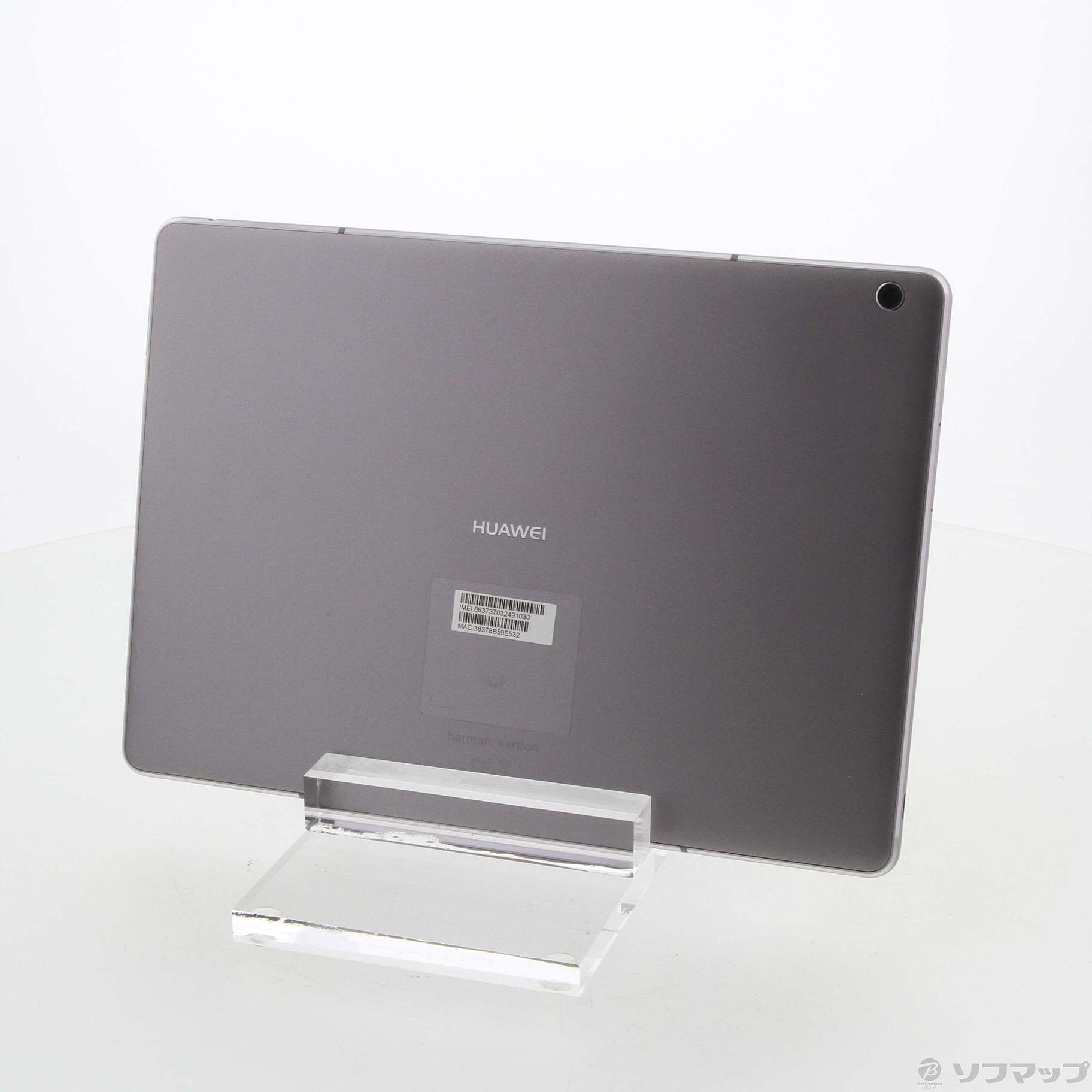 【中古】MediaPad M3 Lite 10 32GB スペースグレイ BAH-L09 SIMフリー [2133031878381] - リ ...