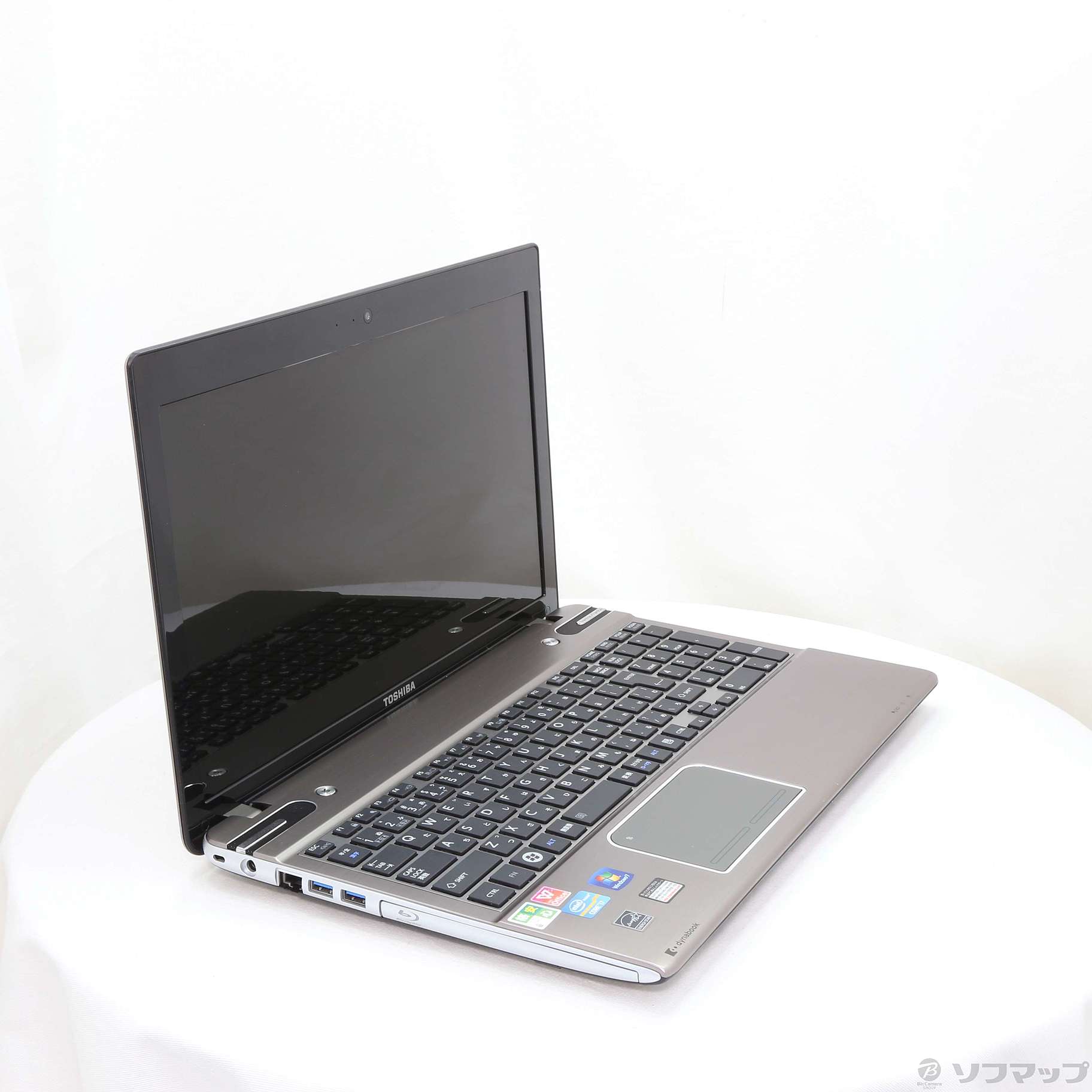 【中古】格安安心パソコン dynabook T652／58FBK PT65258FBFBK ダークシルバー [2133032366719 ...