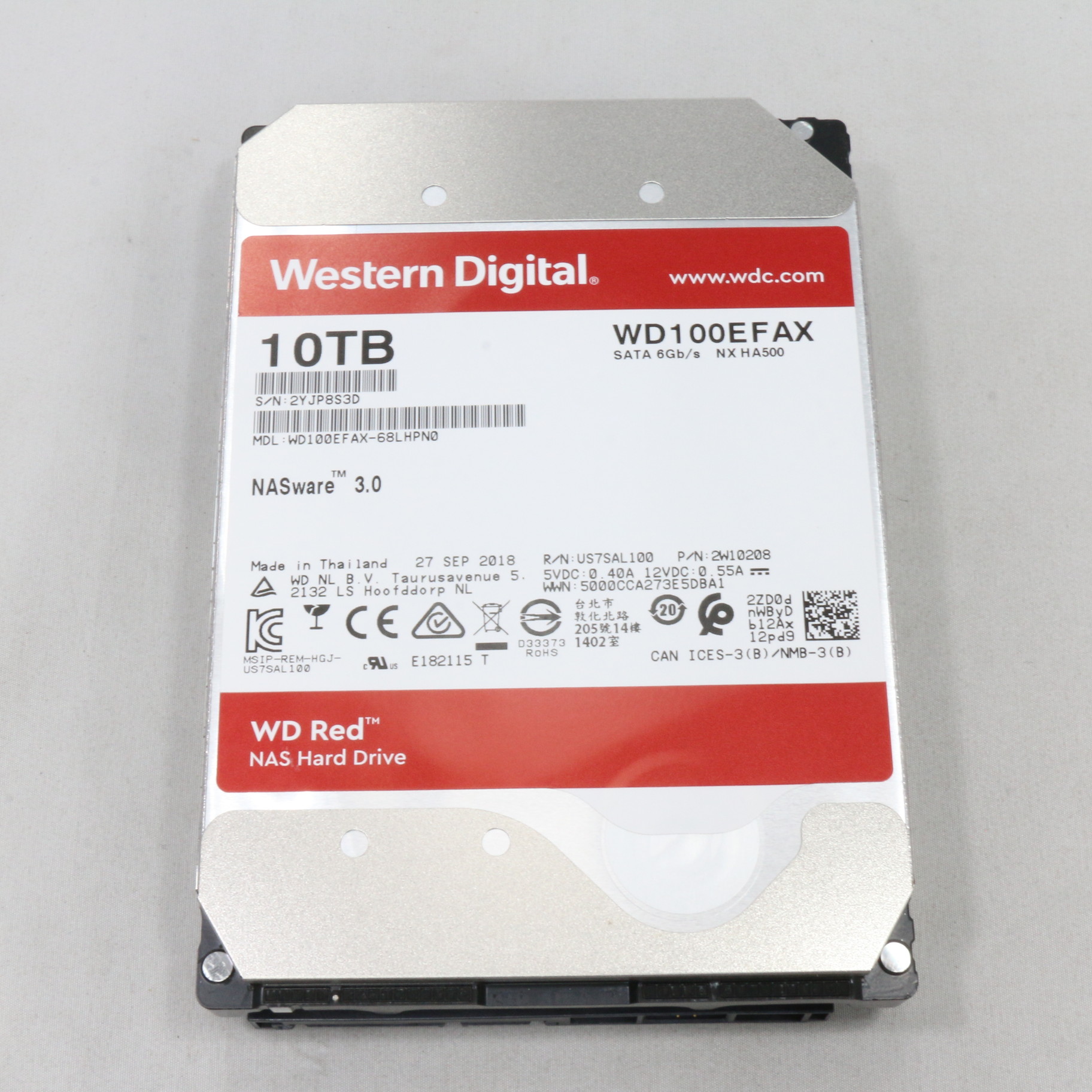 【中古】WD100EFAX [2133033104143] - リコレ！|ビックカメラグループ ソフマップの中古通販サイト