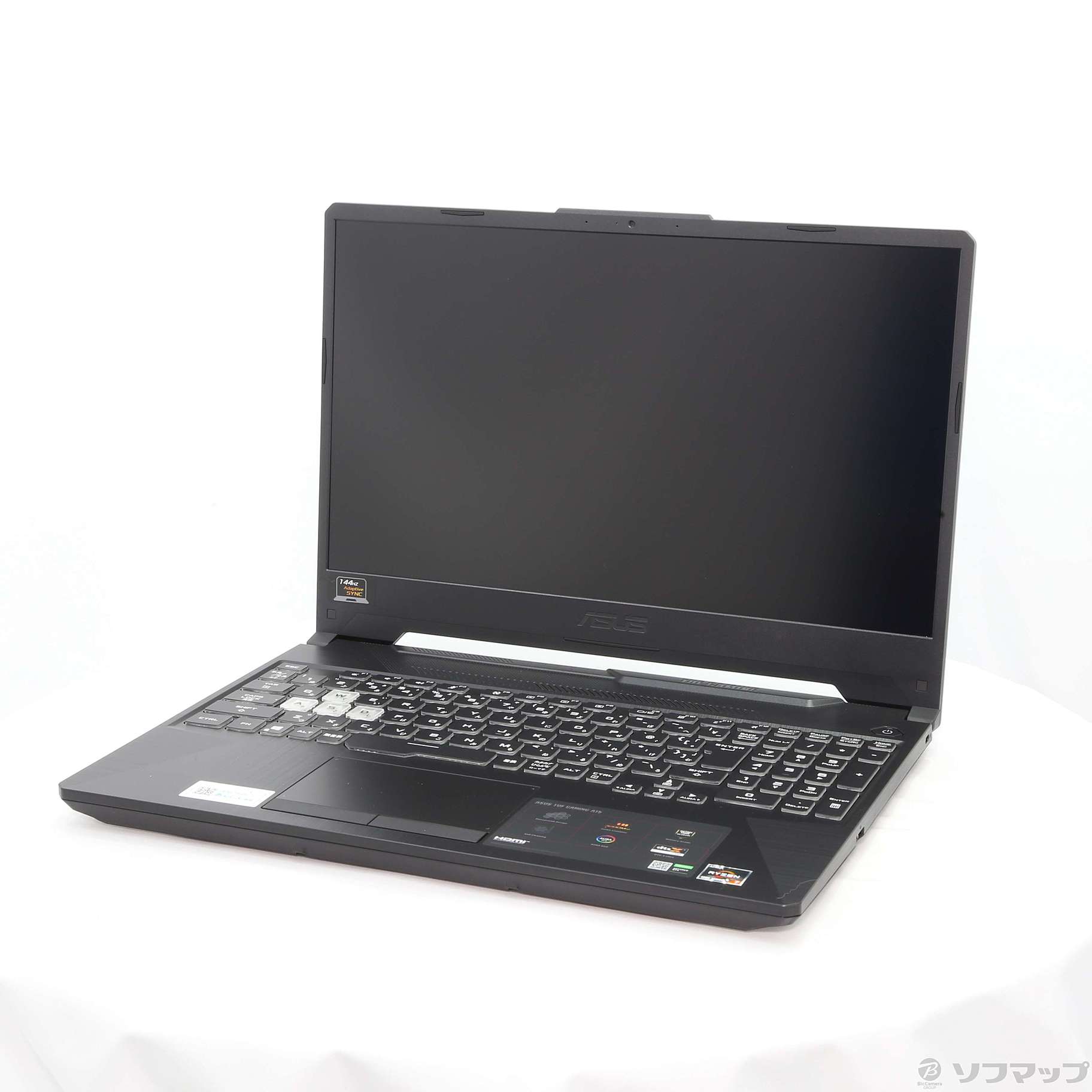 【中古】〔展示品〕 TUF Gaming A15 FA506IH FA506IH-R7G1650F フォートレス・グレイ 〔Windows ...