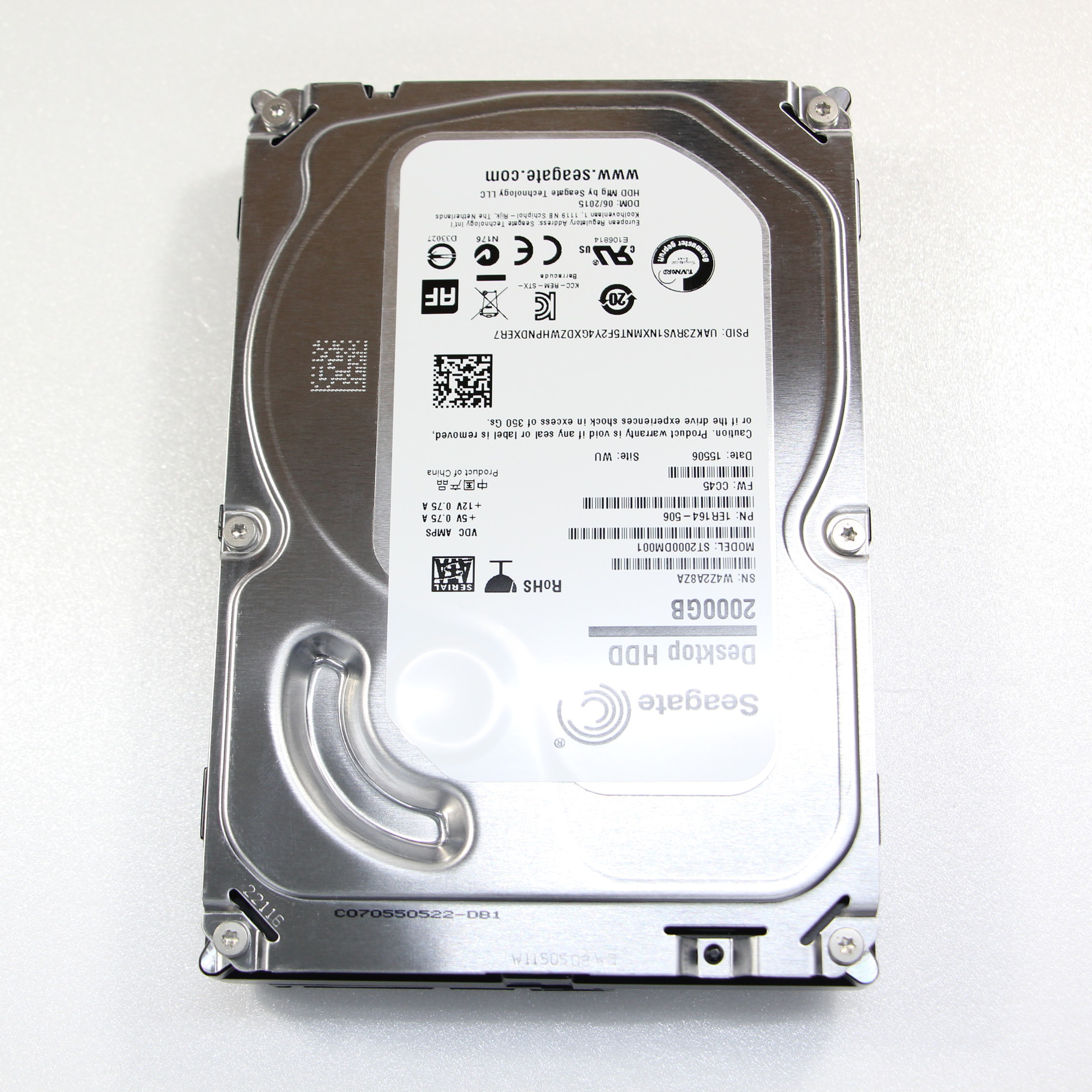 【中古】ST2000DM001 [2133033727519] - リコレ！|ソフマップの中古通販サイト