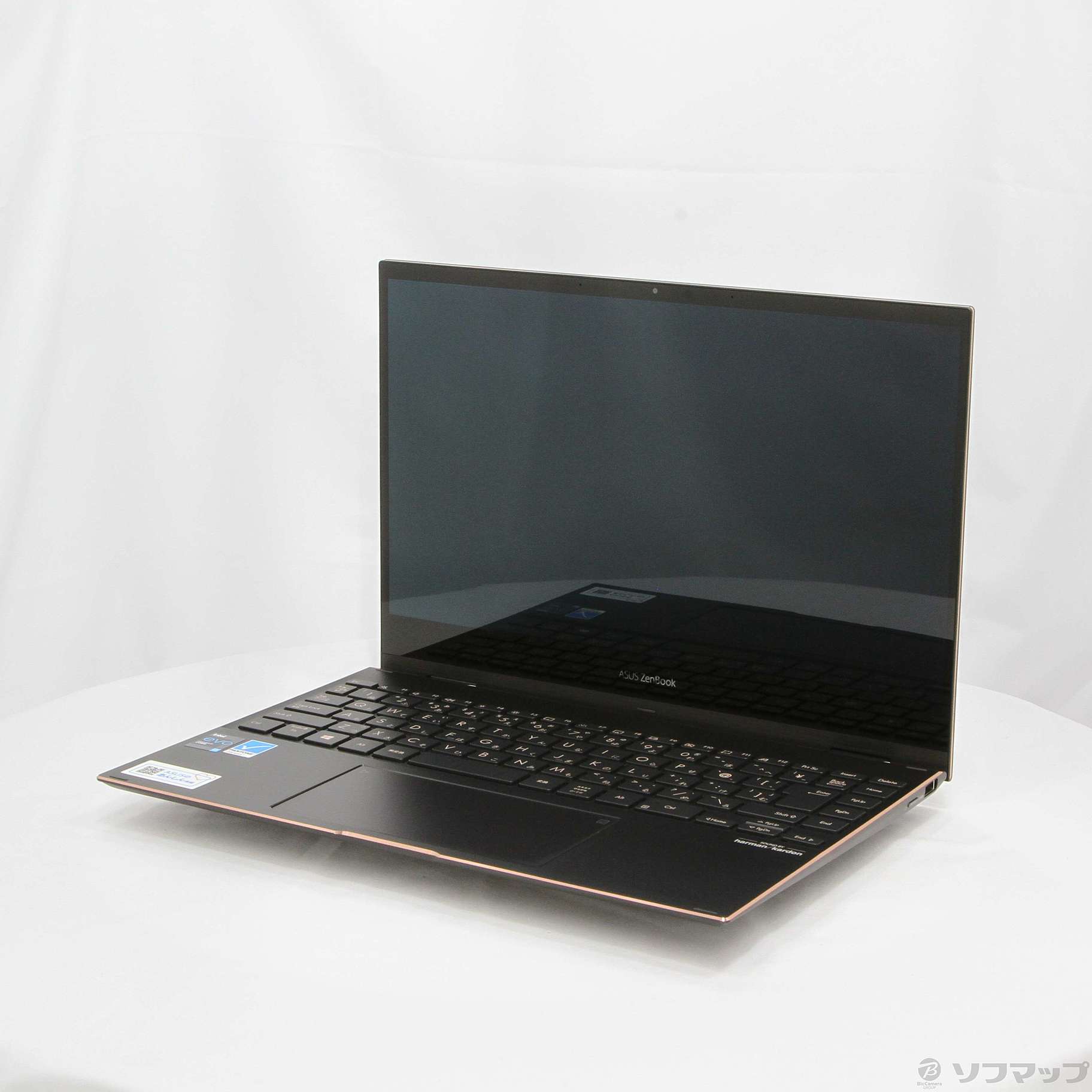 【中古】〔展示品〕 ZenBook Flip S UX371EA UX371EA-HL003TS ジェードブラック 〔Windows 10 ...