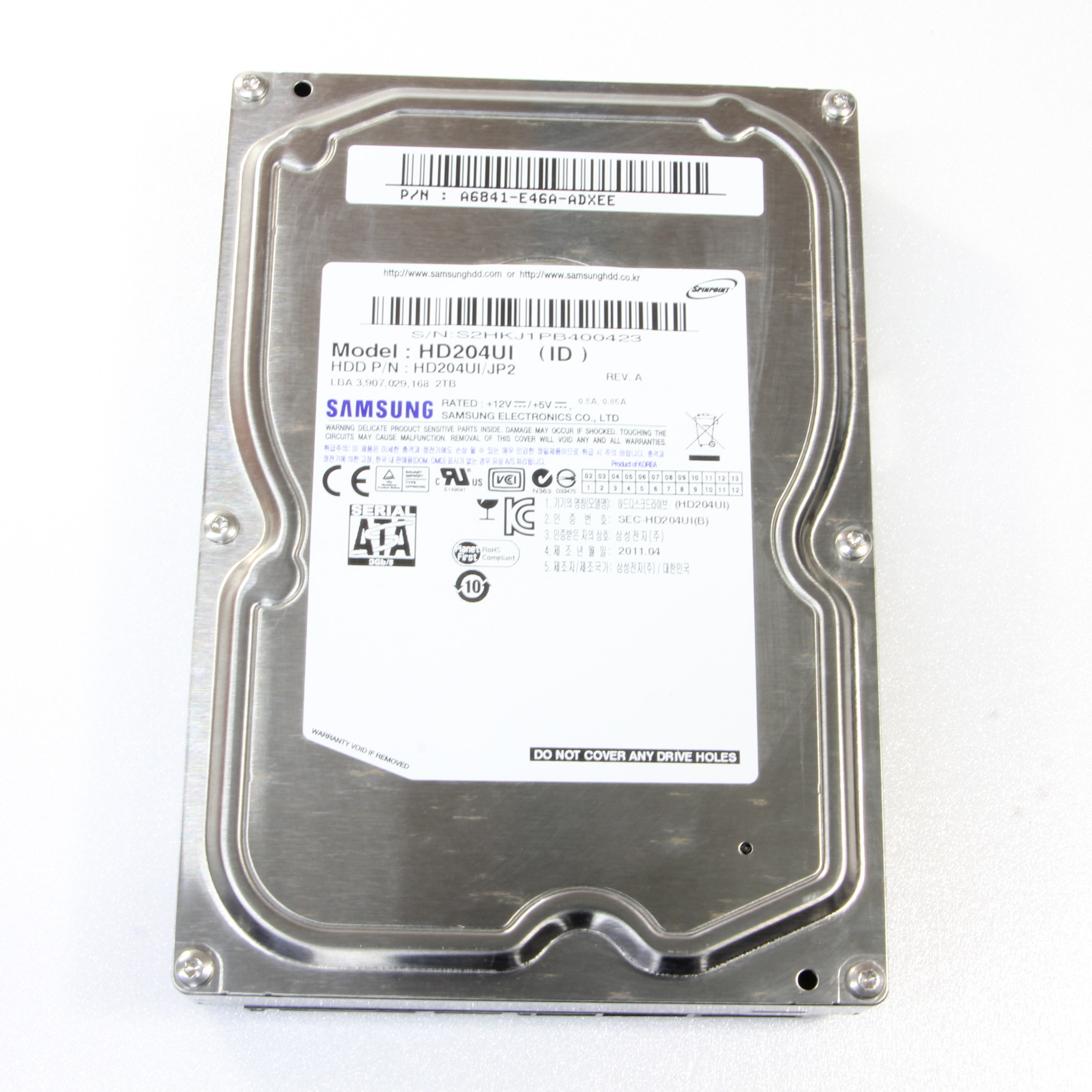 【中古】HD204UI [2133034297349] - リコレ！|ソフマップの中古通販サイト