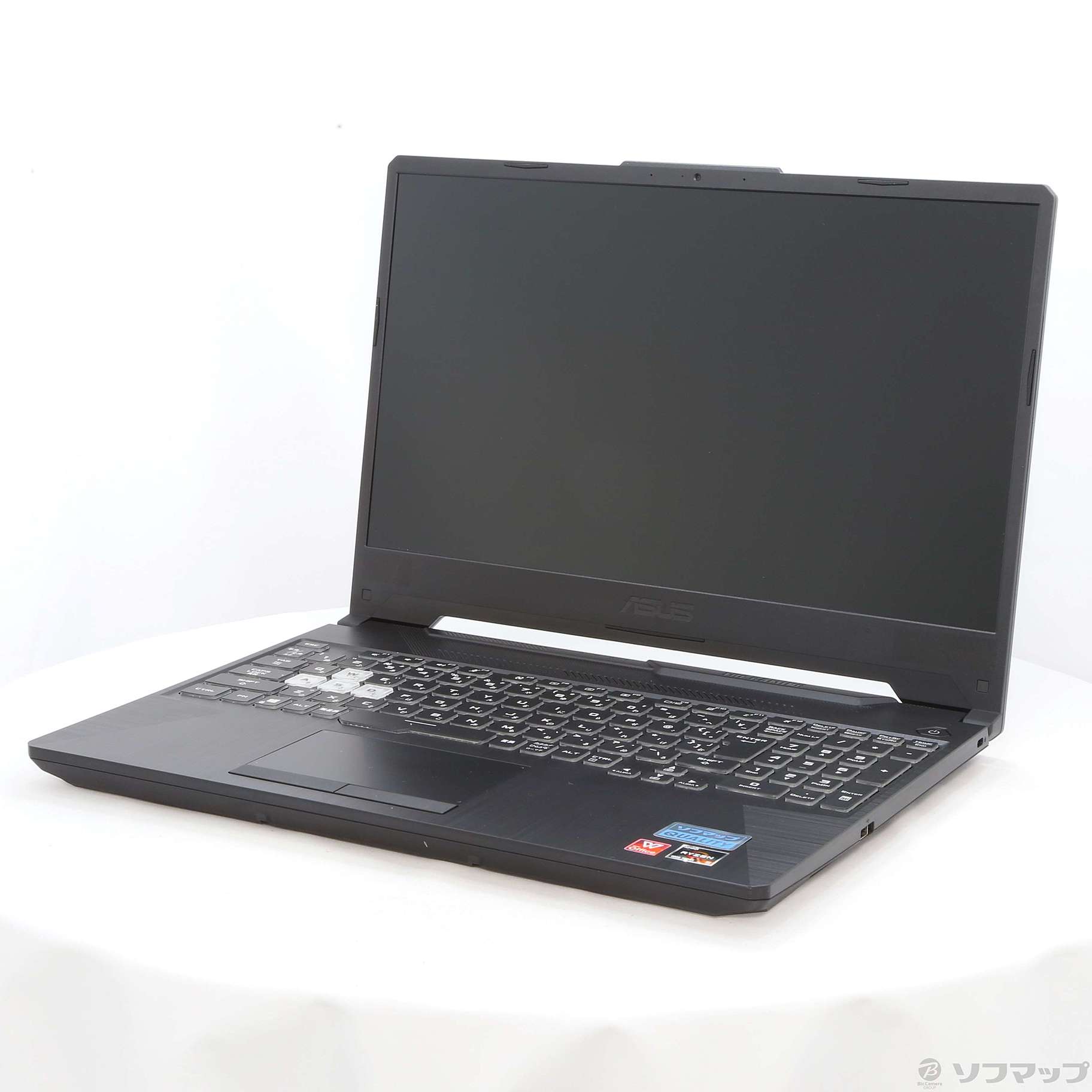 【中古】TUF Gaming A15 FA506IH FA506IH-R5G1650 フォートレス・グレイ 〔Windows 10〕 09/ ...
