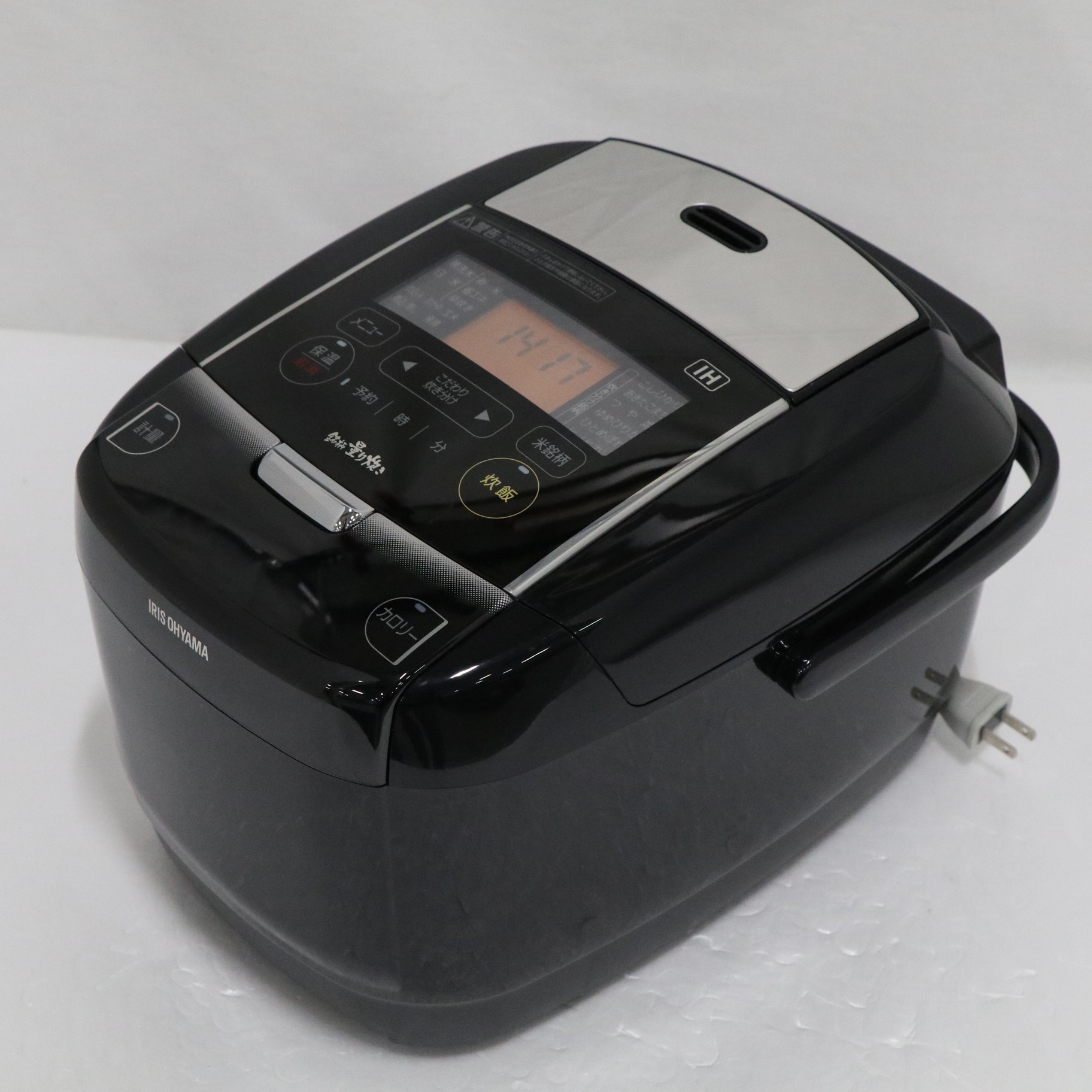 【中古】〔展示品〕炊飯器 KRC-IC50-B ブラック [5.5合 ／IH] [2133034661089] - リコレ！|ビックカメラグループ ソフマップの中古通販サイト