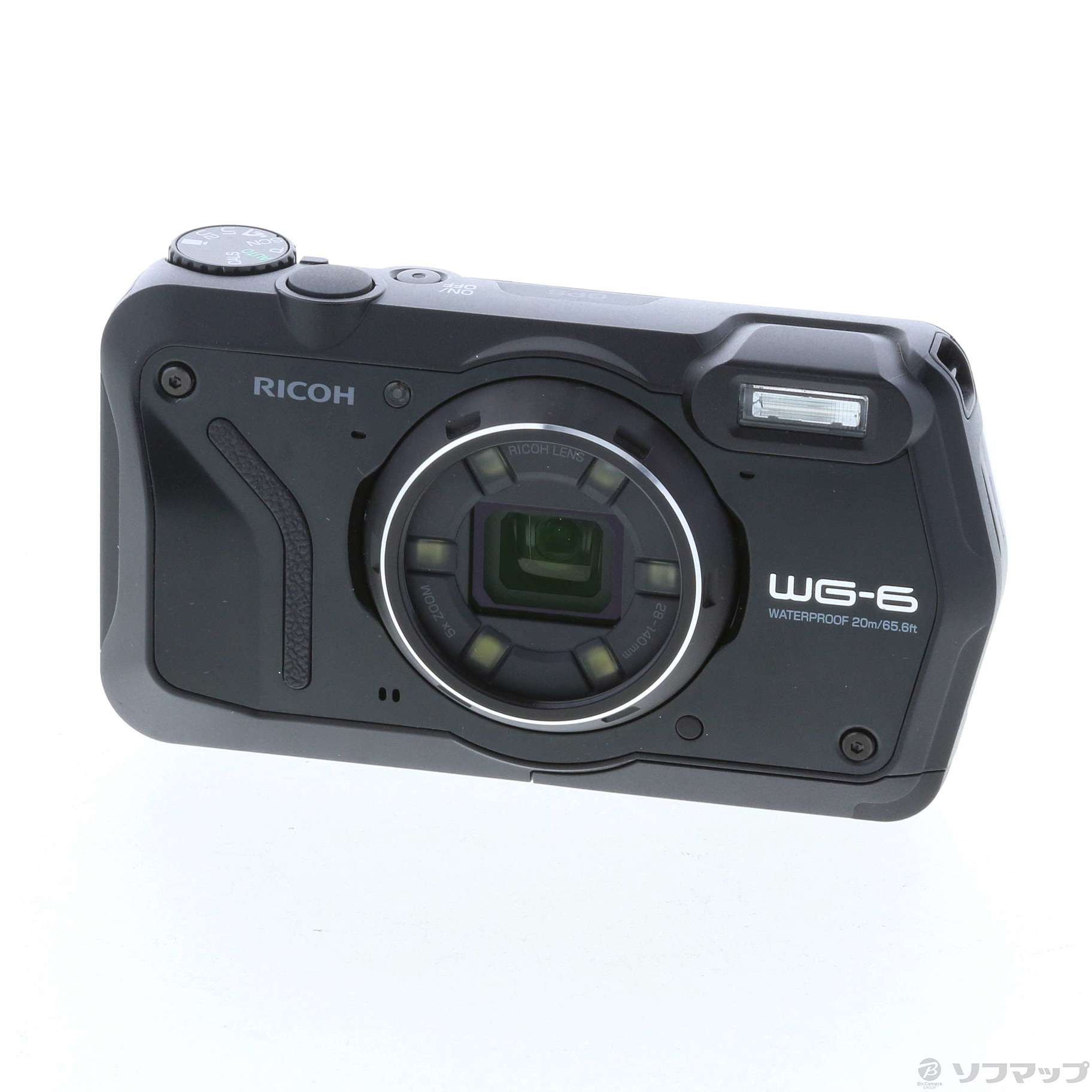 【中古】〔展示品〕 WG-6 ブラック [2133035051193] - リコレ！|ビックカメラグループ ソフマップの中古通販サイト