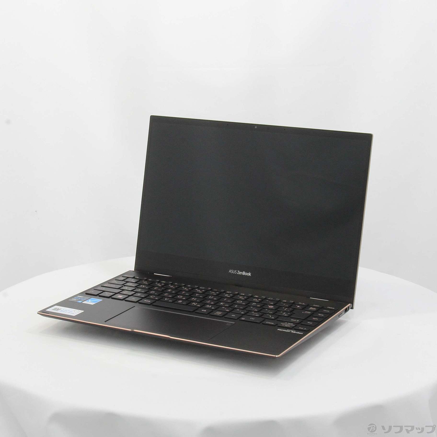 【中古】〔展示品〕 ZenBook Flip S UX371EA UX371EA-HR015TS ジェードブラック 〔Windows 10 ...