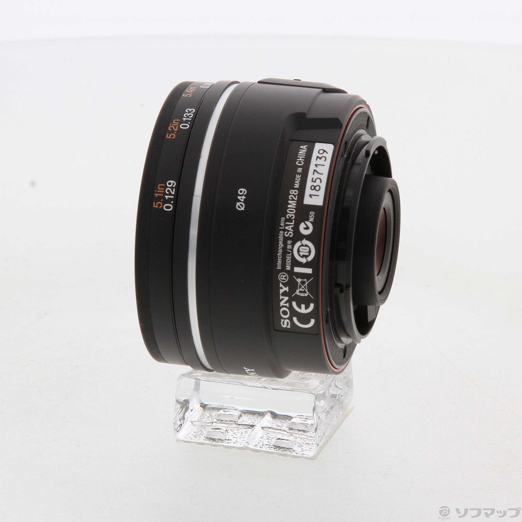 【中古】DT 30mm F2.8 Macro SAM (SAL30M28) (αレンズ) [2133035709681] - リコレ！|ビック ...
