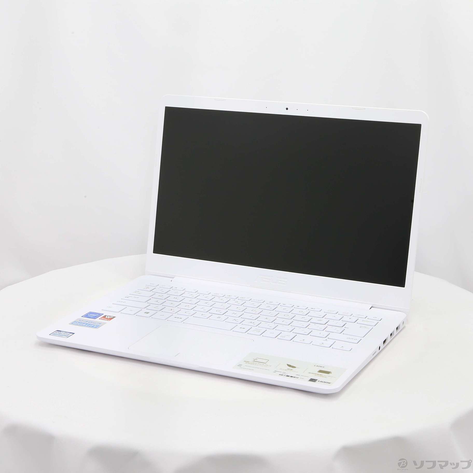 【中古】ASUS L406SA-S43060W ホワイト [2133035725759] - リコレ！|ソフマップの中古通販サイト