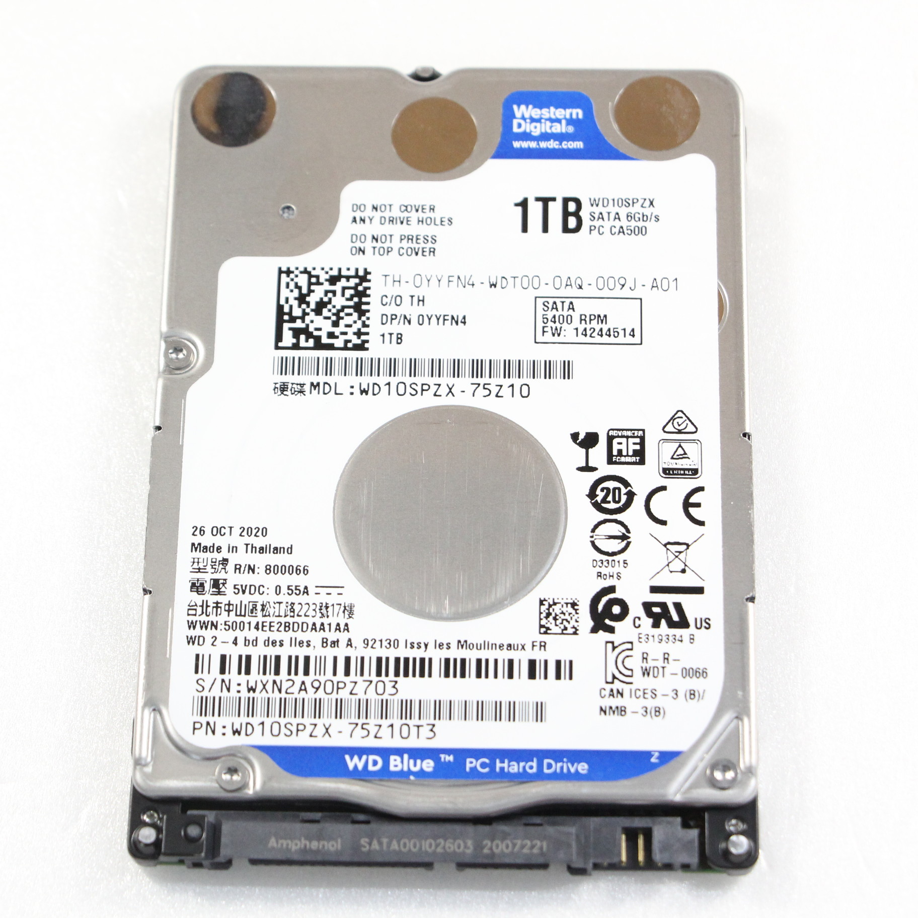 【中古】WD10SPZX-75Z10 [2133036440804] - リコレ！|ソフマップの中古通販サイト