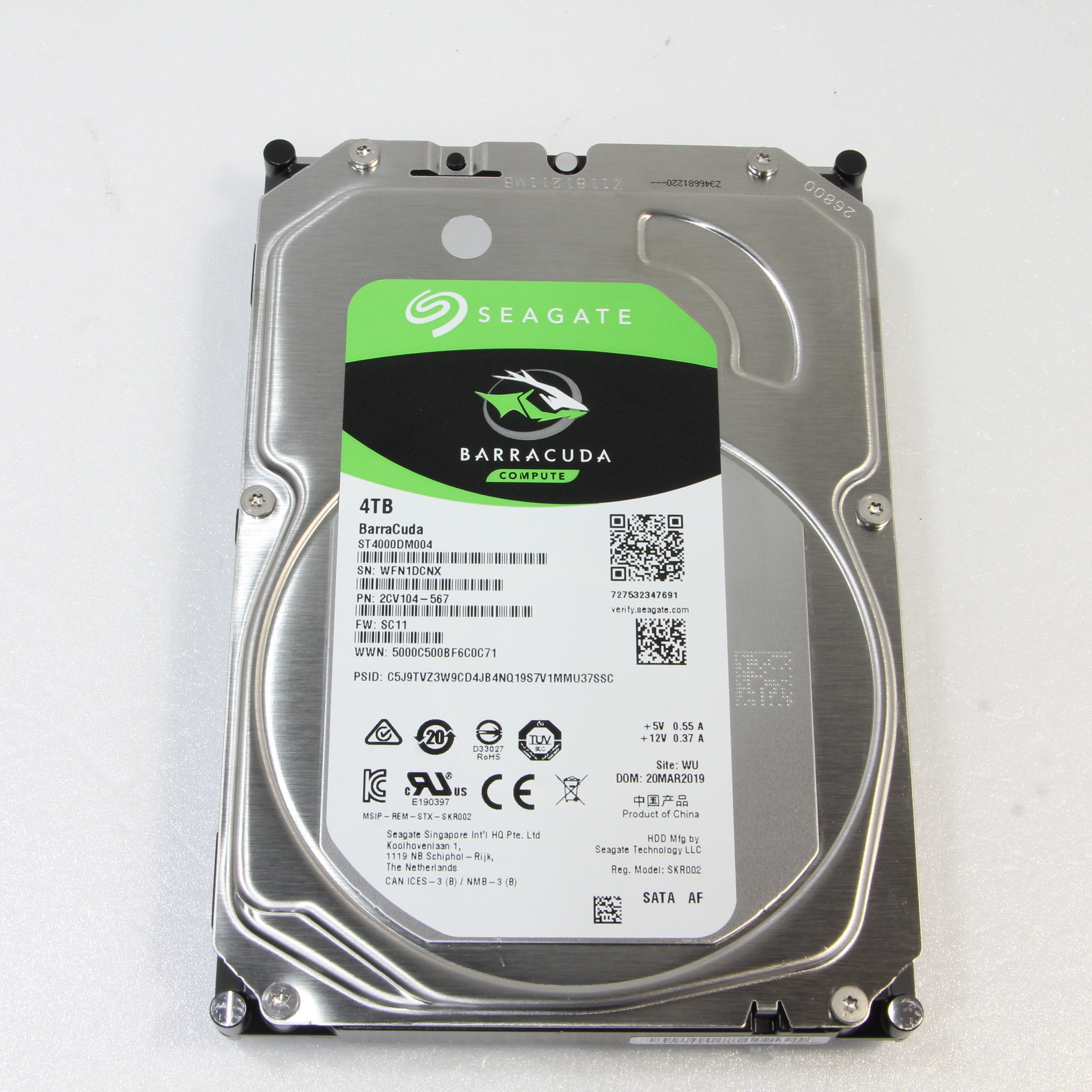 【中古】ST4000DM004 [2133036907529] - リコレ！|ビックカメラグループ ソフマップの中古通販サイト