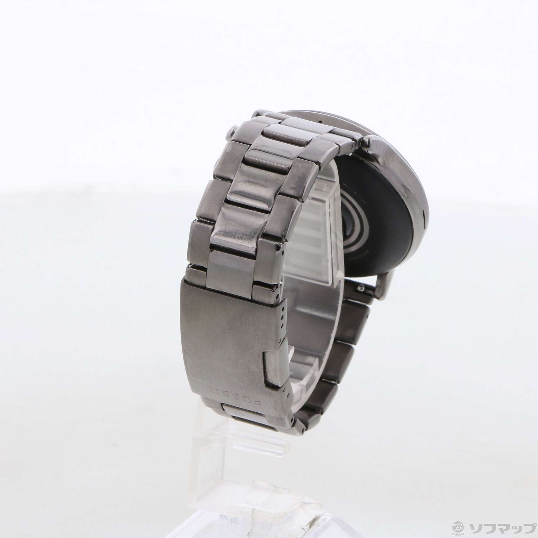 【中古】セール対象品 FOSSIL Q THE CARLYLE HR スモークステンレススチール ジェネレーション5 FTW4024 ...