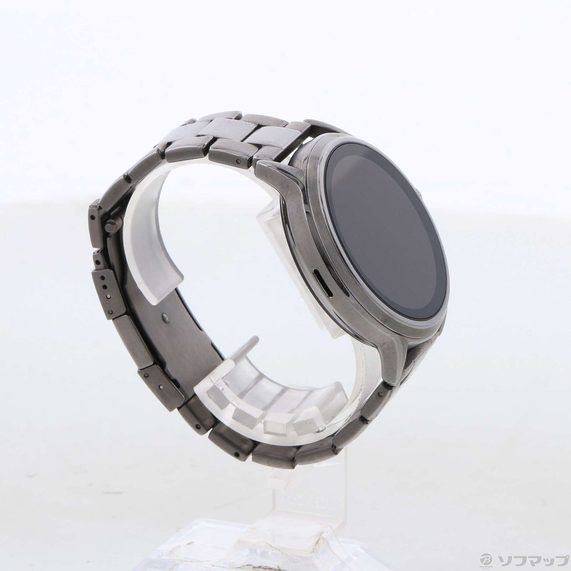 【中古】セール対象品 FOSSIL Q THE CARLYLE HR スモークステンレススチール ジェネレーション5 FTW4024 ...