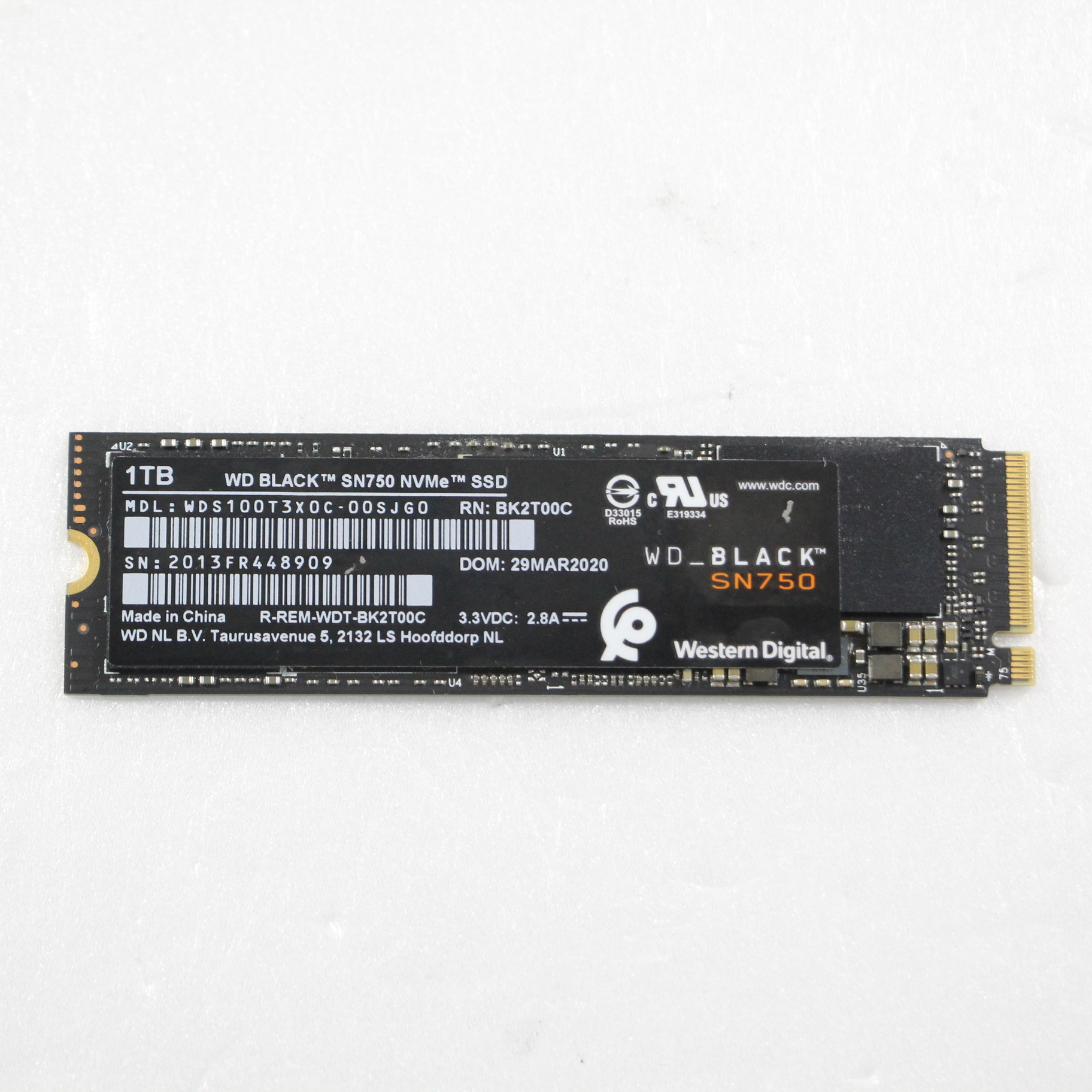 【中古】WDS100T3X0C [2133037429631] - リコレ！|ビックカメラグループ ソフマップの中古通販サイト