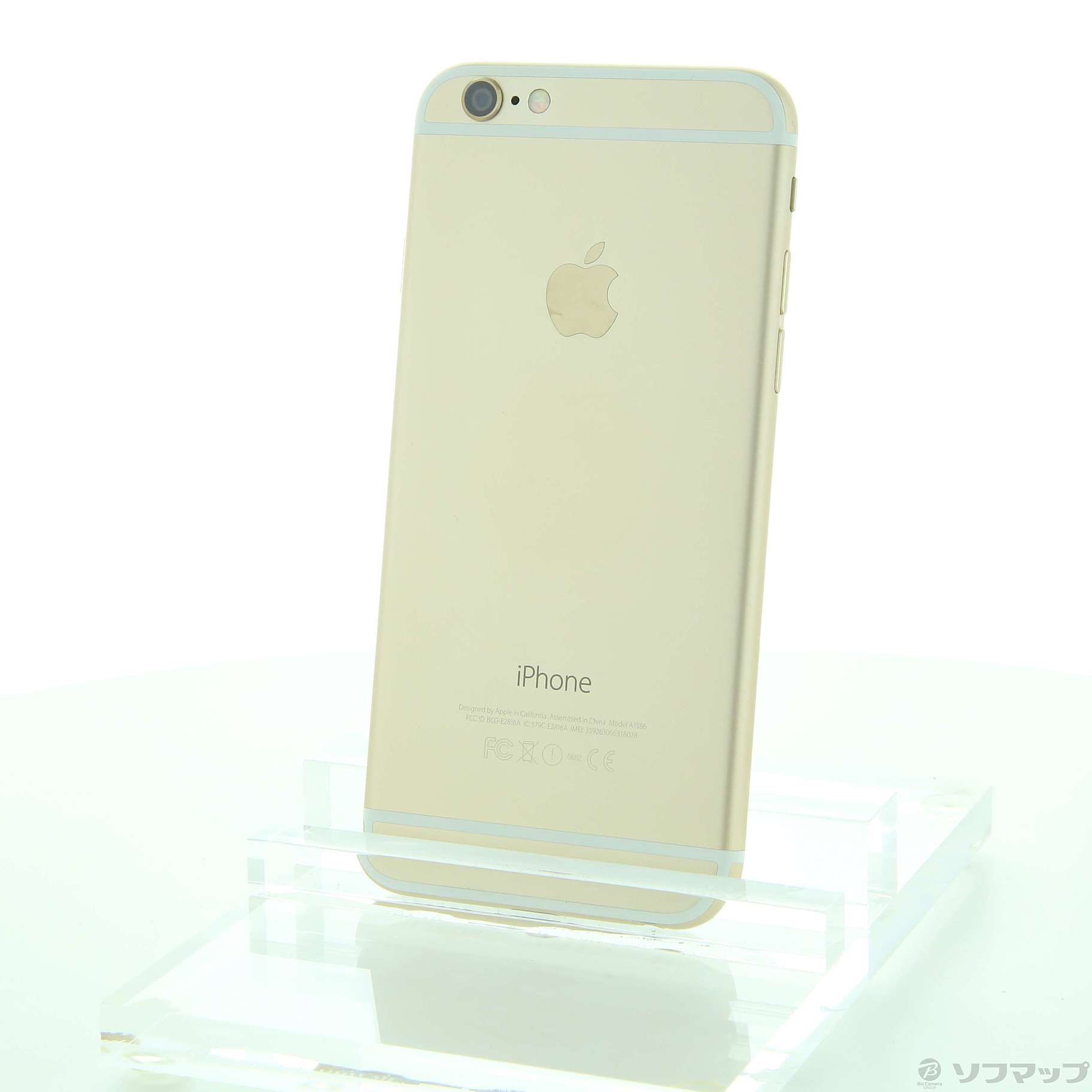 【中古】iPhone6 128GB ゴールド MG4E2J／A SoftBank [2133037482032] - リコレ！|ビックカメラグループ ソフマップの中古通販サイト