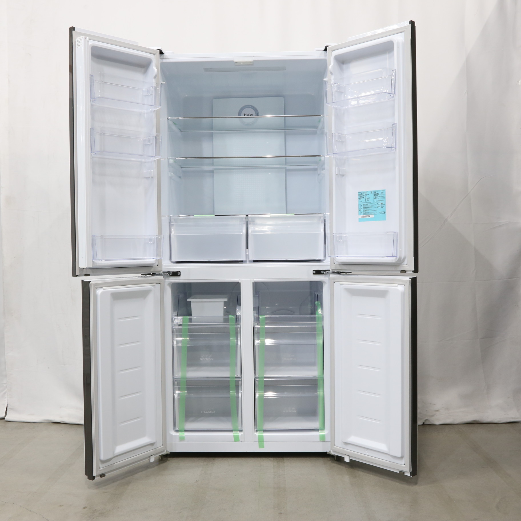 【中古】〔展示品〕 冷蔵庫 JR-NF468B-W [4ドア ／観音開きタイプ ／468L] [2133037957394] - リコレ ...