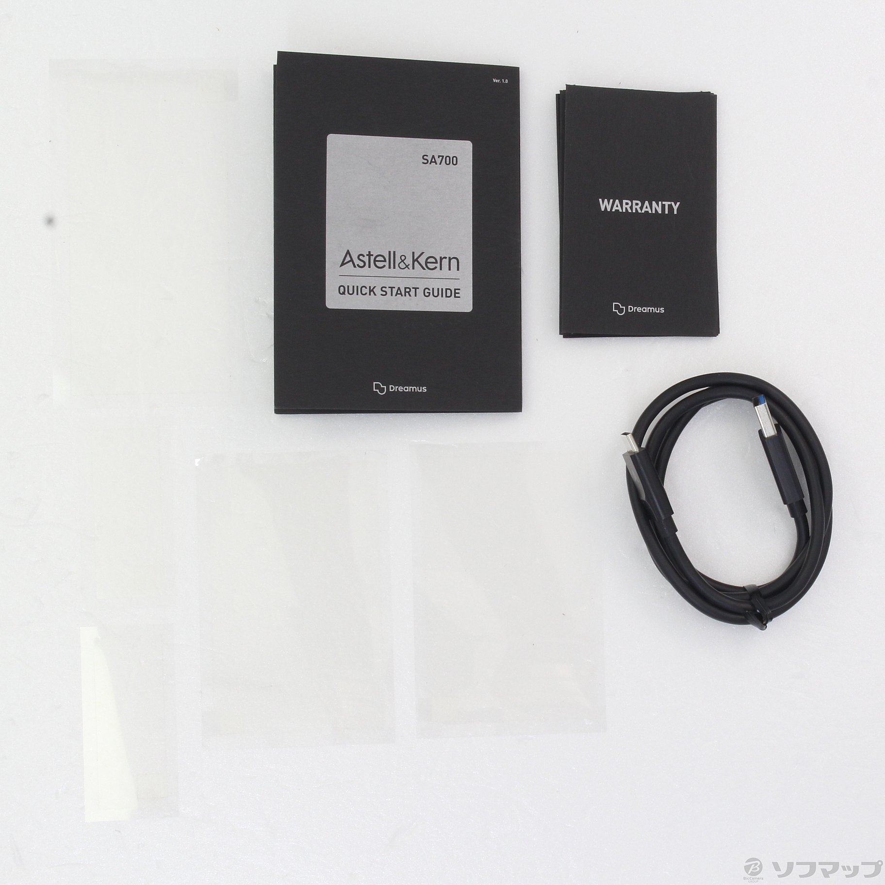 【中古】Astell&Kern SA700 メモリ128GB+microSD オニキスブラック AK-SA700-OB ...