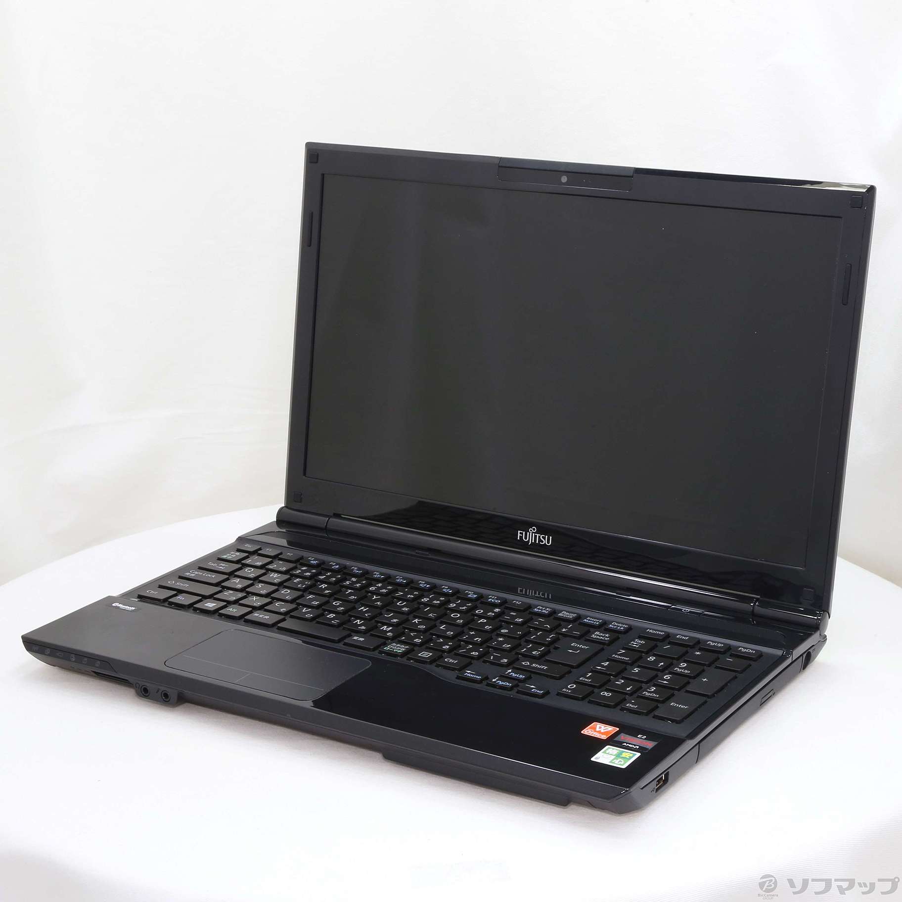 【中古】格安安心パソコン LIFEBOOK AH40／J FMVA40JBJ シャイニーブラック ※バッテリー完全消耗 ...
