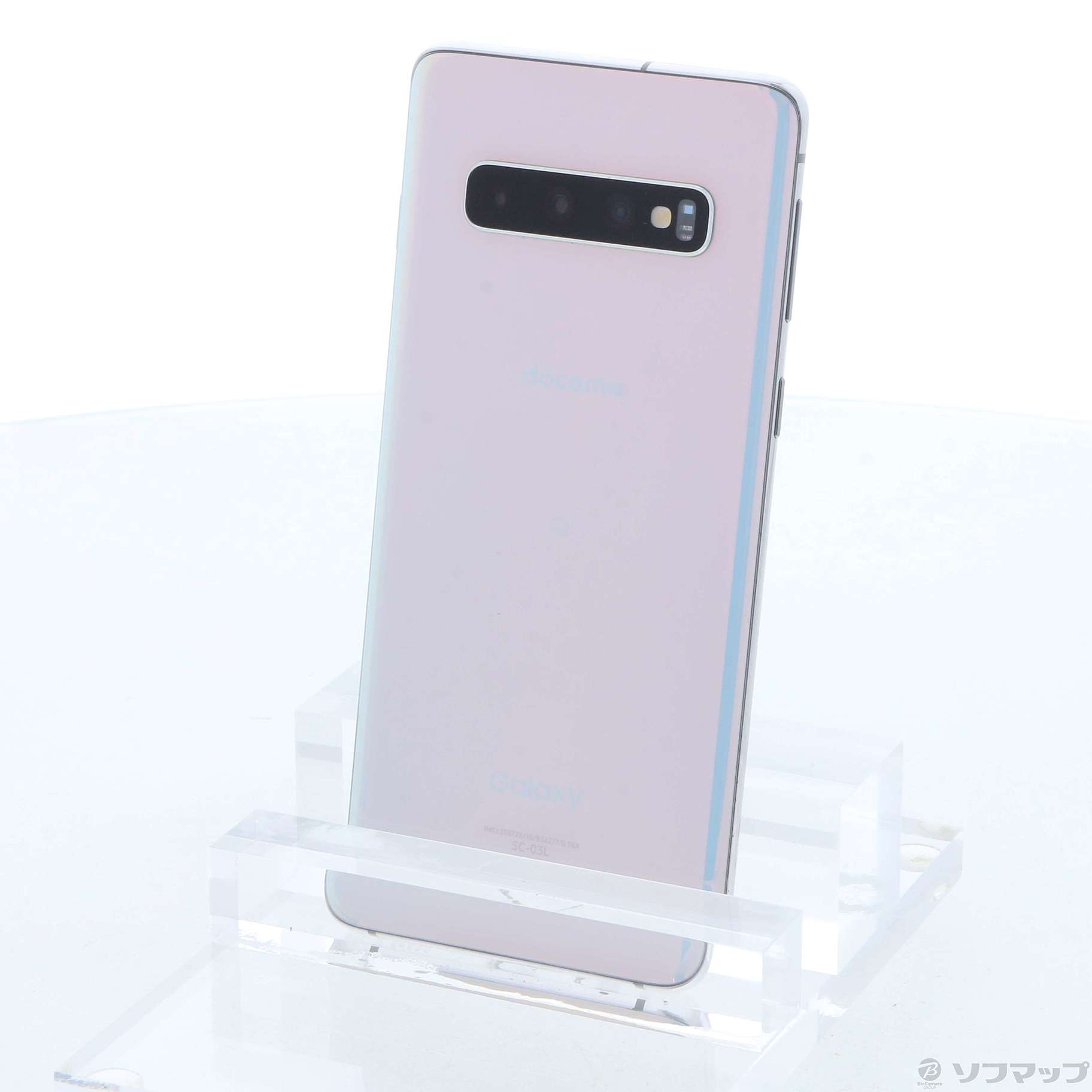 【中古】GALAXY S10 128GB プリズムホワイト SC-03L docomoロック解除SIMフリー [2133038244196 ...