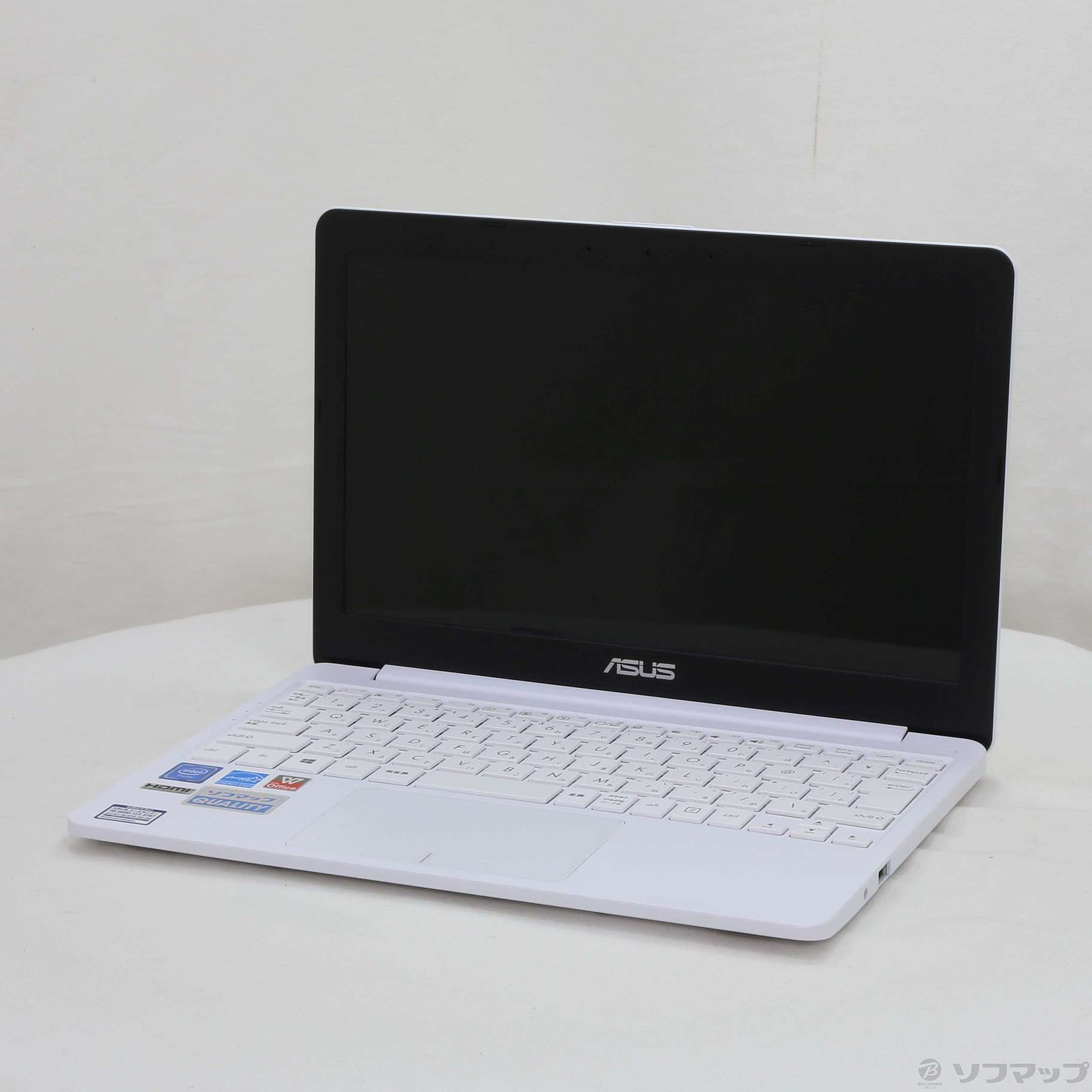 【中古】VivoBook E203NA E203NA-464W パールホワイト 〔Windows 10〕 [2133038431664 ...