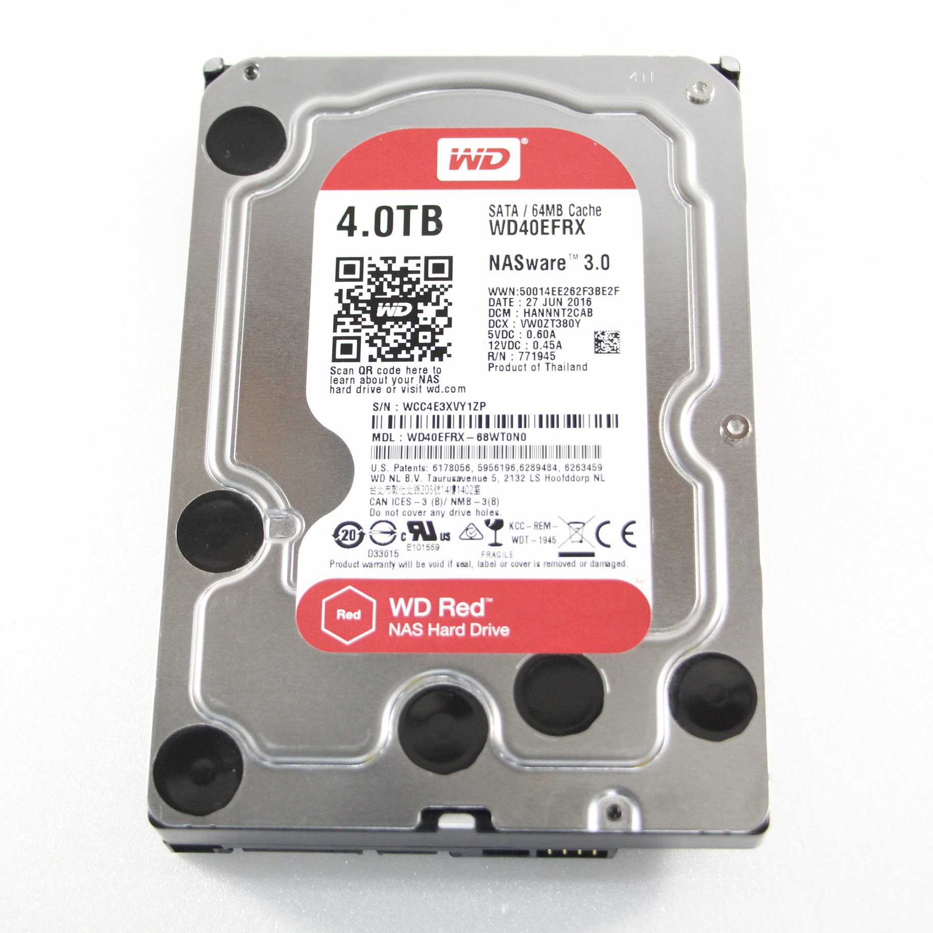 【中古】WD40EFRX [2133038492474] - リコレ！|ソフマップの中古通販サイト