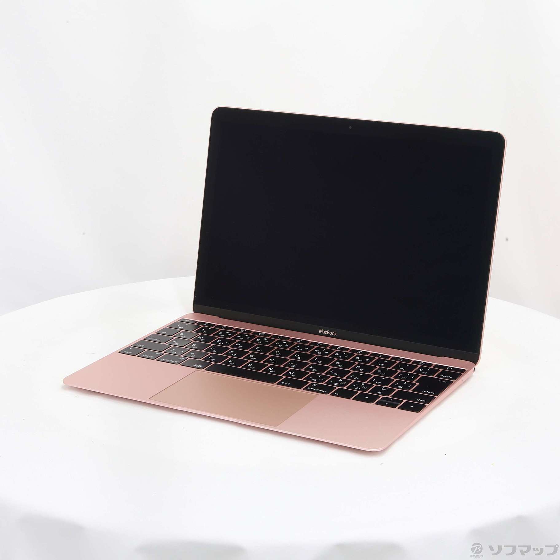 【中古】MacBook 12-inch Early 2016 MMGM2J／A Core_m7 1.3GHz 8GB SSD512GB ローズ ...