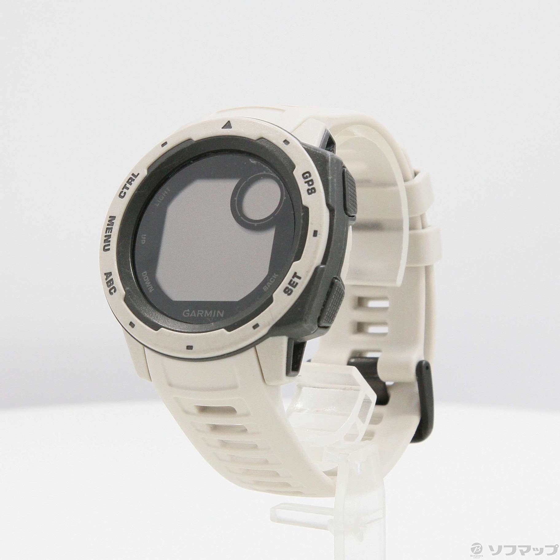 【中古】GARMIN ガーミン Instinct Tundra GPS スマートウォッチ 010-02064-22 ...